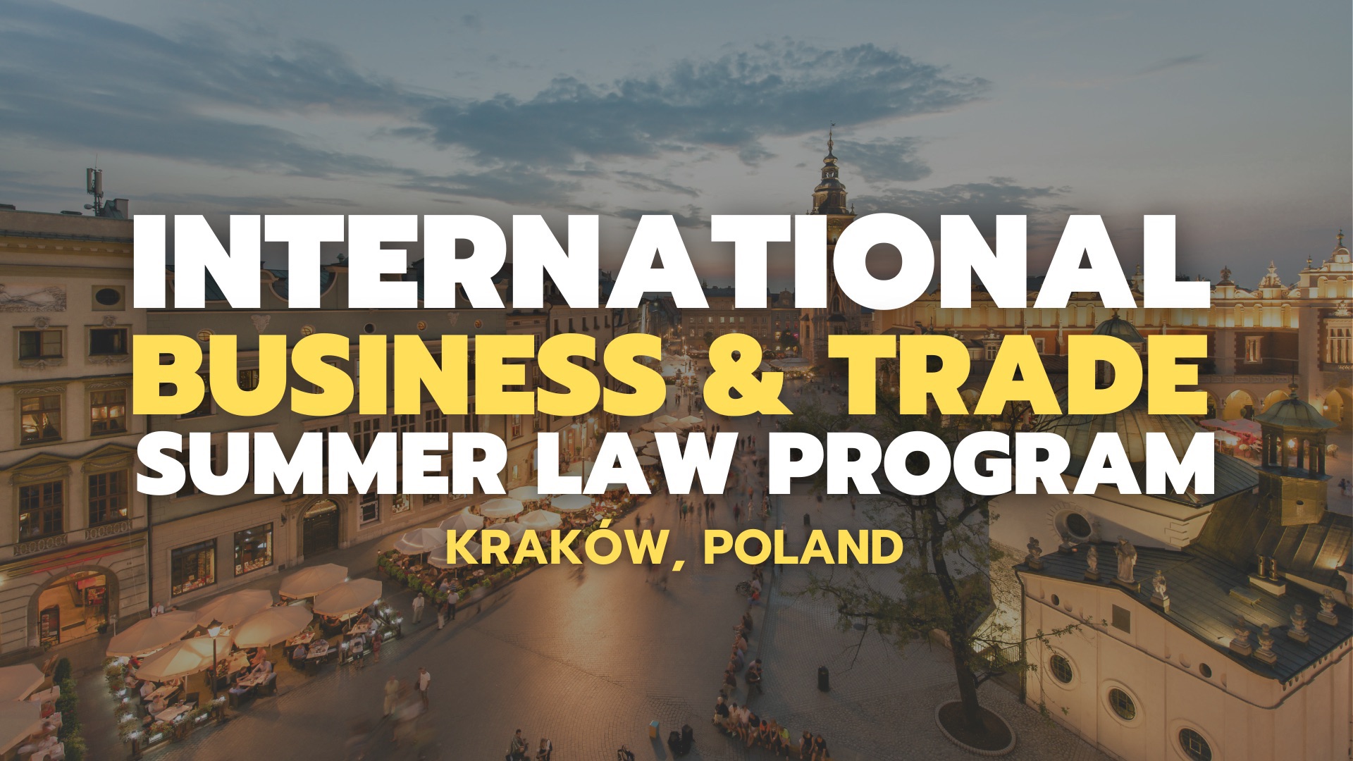International Business & Trade Summer Law Program - Summer Schools in ...